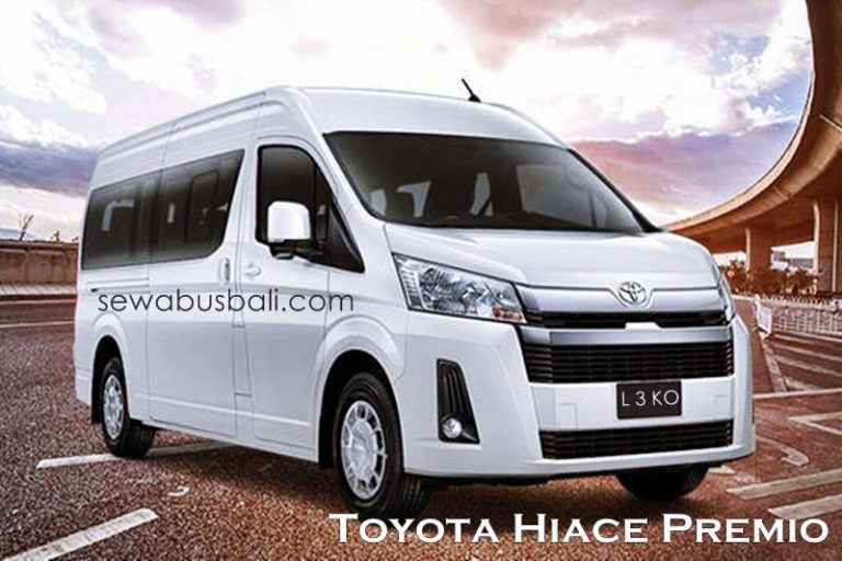 Sewa Toyota Hiace Premio Murah 2021 Bali - Sewa Bus Bali